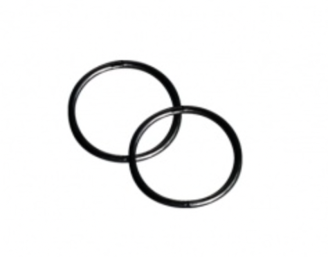 Plain Black Sleepers - 3 sizes – Forever Jewellery Online