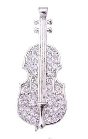 Equilibrium Brooch - Cello – Forever Jewellery Online